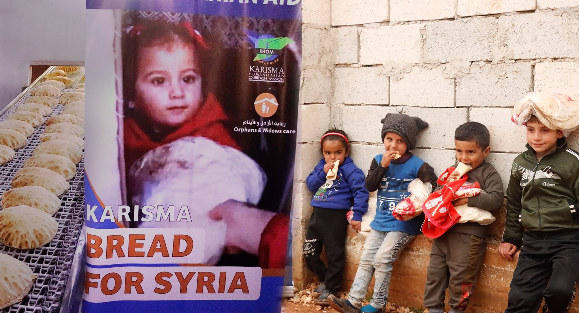 Infak Roti Untuk Syria | KHOM Donation