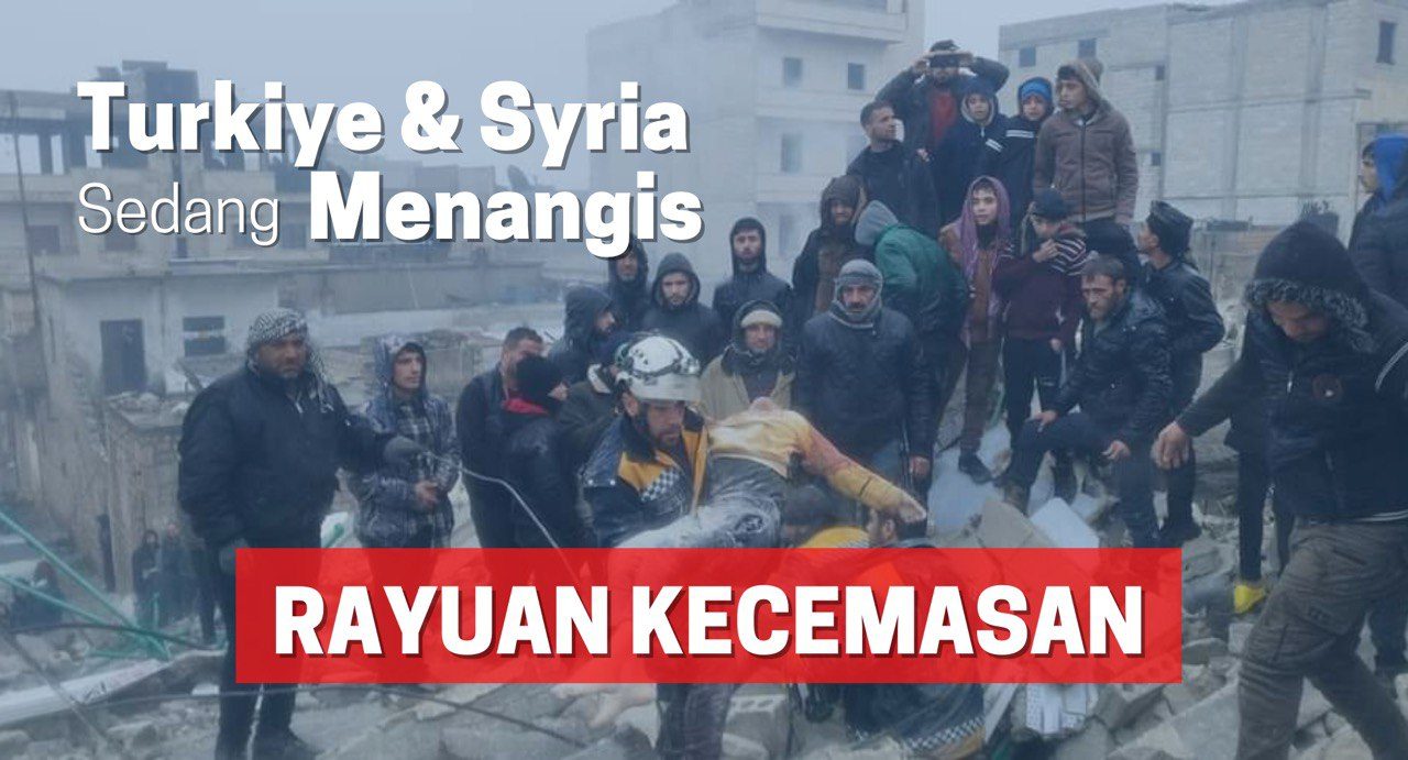 Air Mata Turkiye & Syria Rayuan Kecemasan Gempa Bumi – KHOM Donation